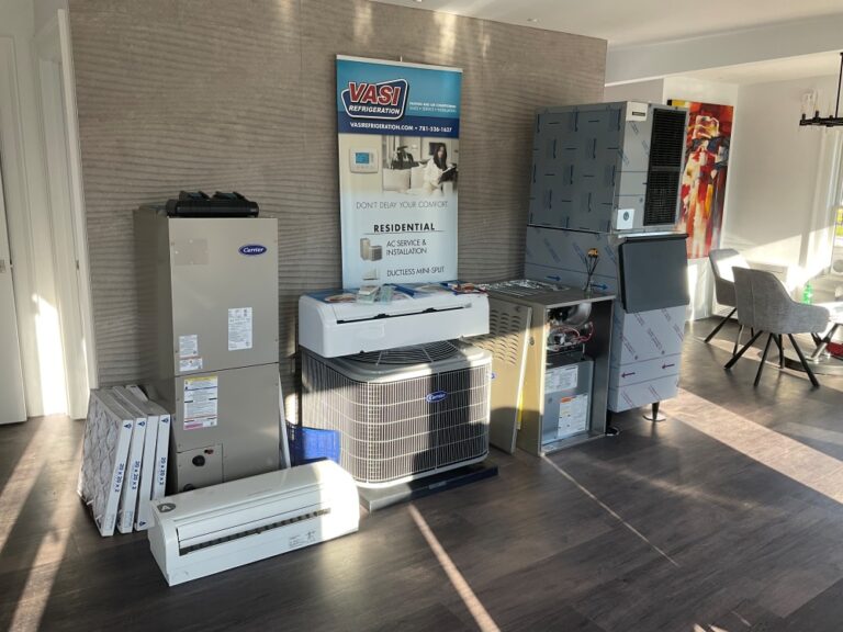 Showroom - Vasi Refrigeration HVAC - Boston North Shore